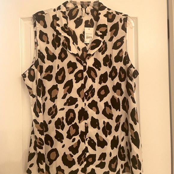 Cato | Tops | Cato Xl Sleeveless Cheetah Print Top | Poshmark